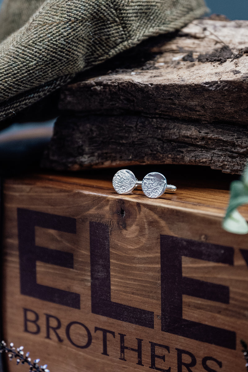 Country Man - cufflinks – Bethan Jarvis Fingerprint Jewellery